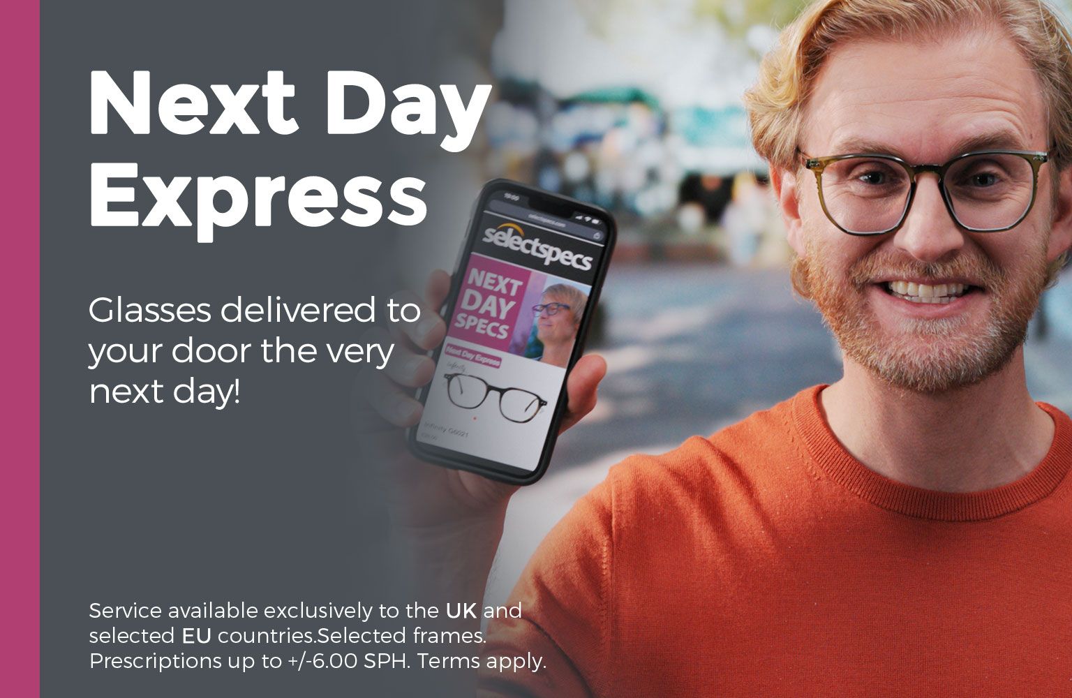 Glasses Delivered Next Day | SelectSpecs Express